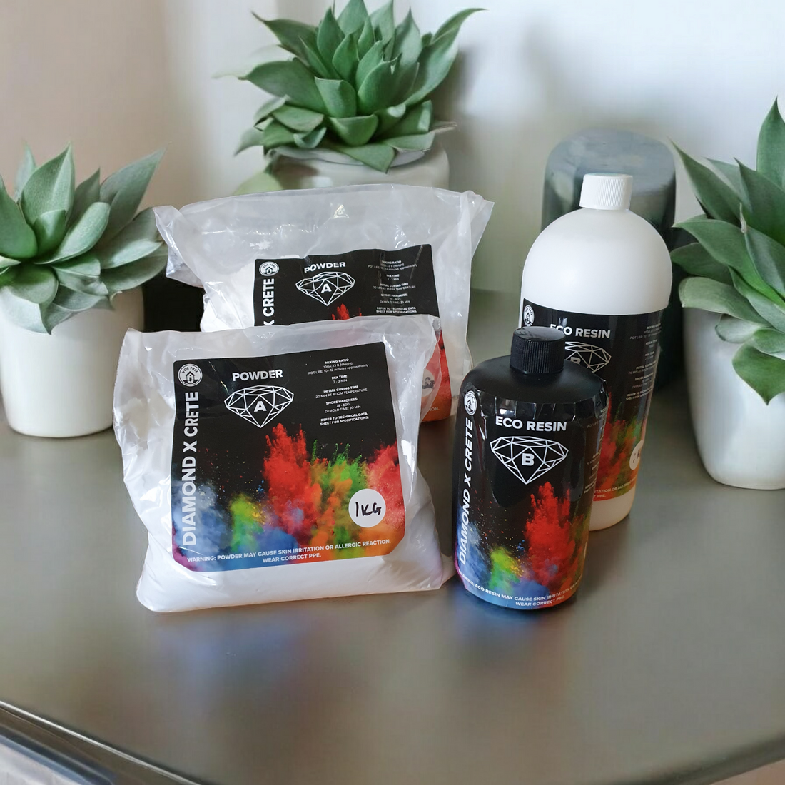 Diamond X Crete Eco Resin – Keipach