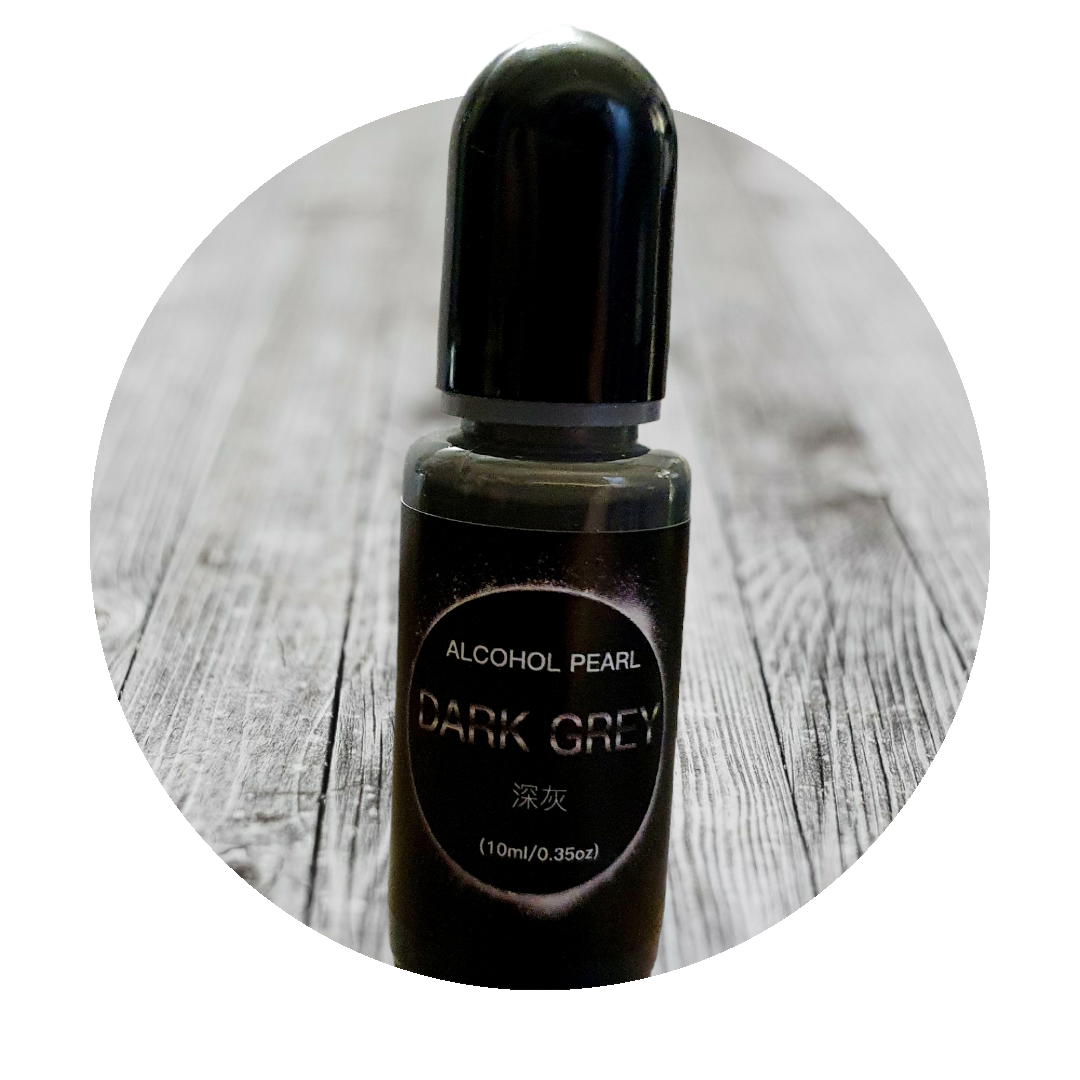 Pearlescent Alcohol Ink - Dark Grey – Keipach
